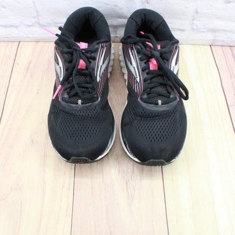Brooks Addiction 14 Black Pink Mesh Breathable Runnin… - Gem